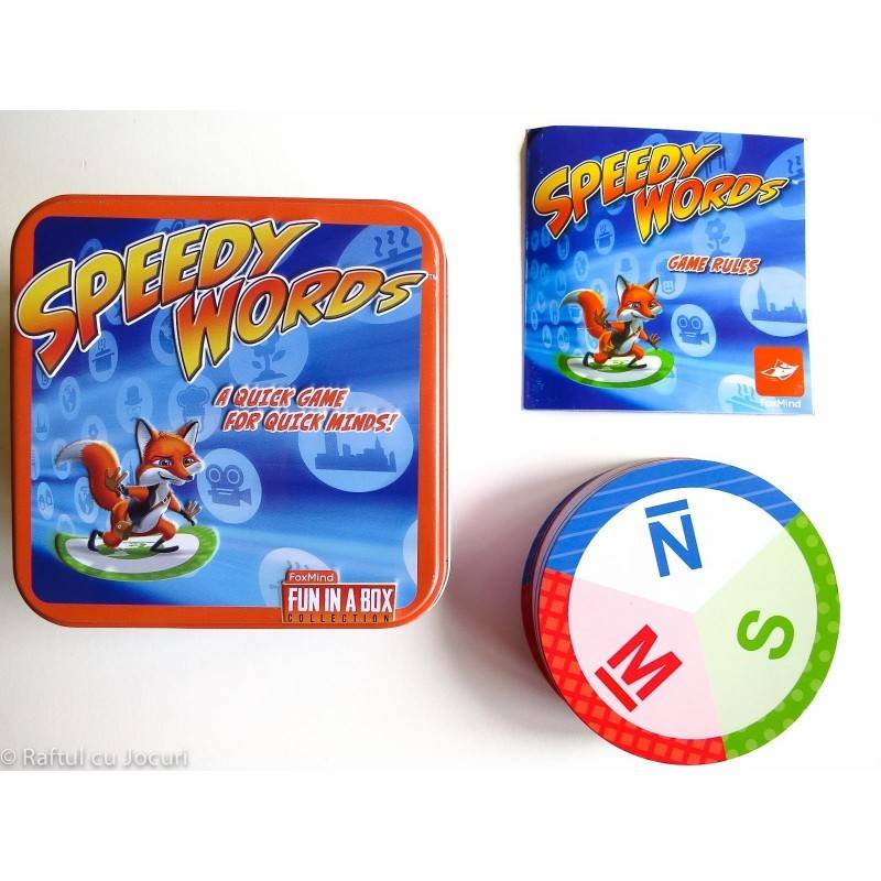CUVINTE RAPIDE / SPEEDY WORDS-FoxMind, Canada